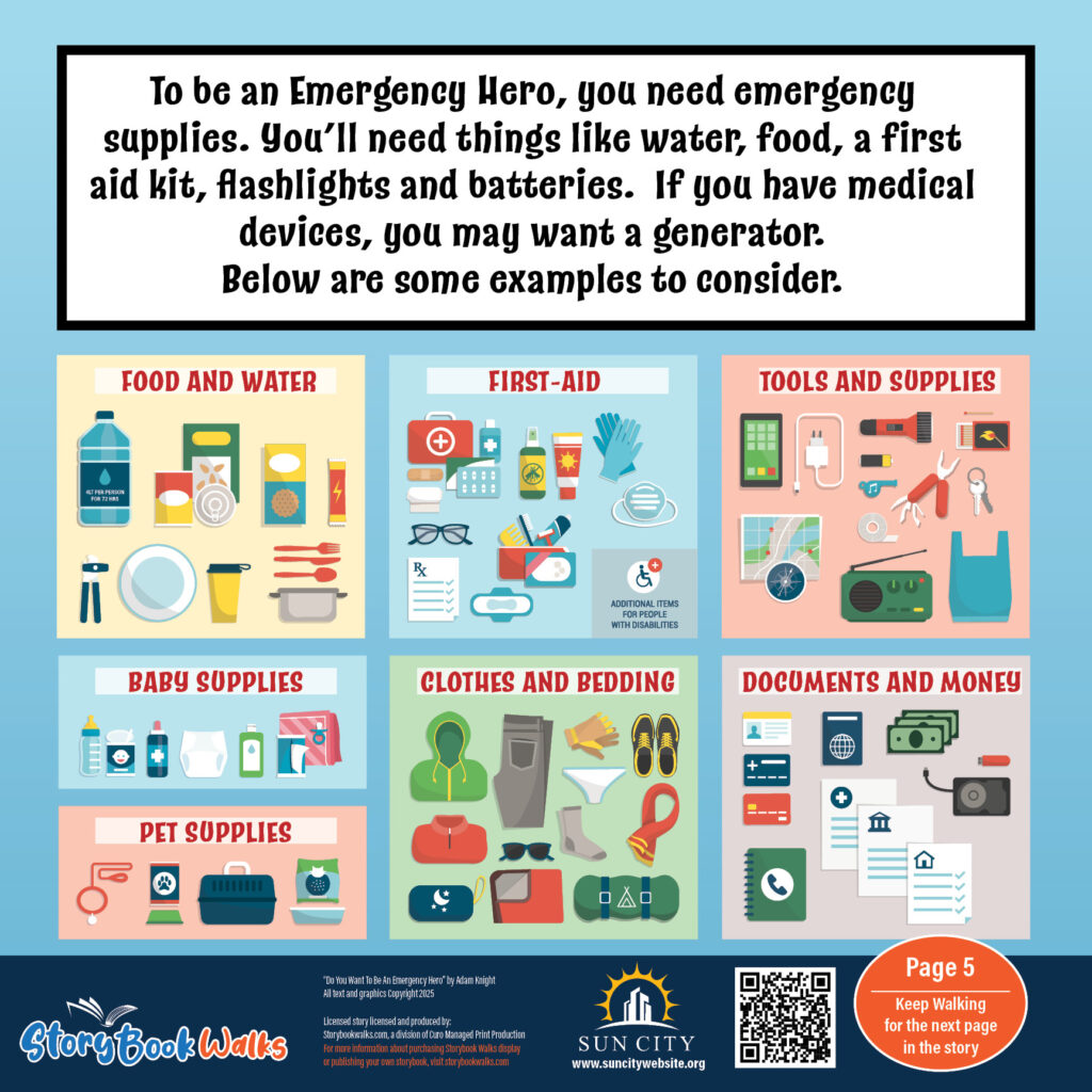 Do You Want To Be an Emergency Hero? - storybookwalks.com